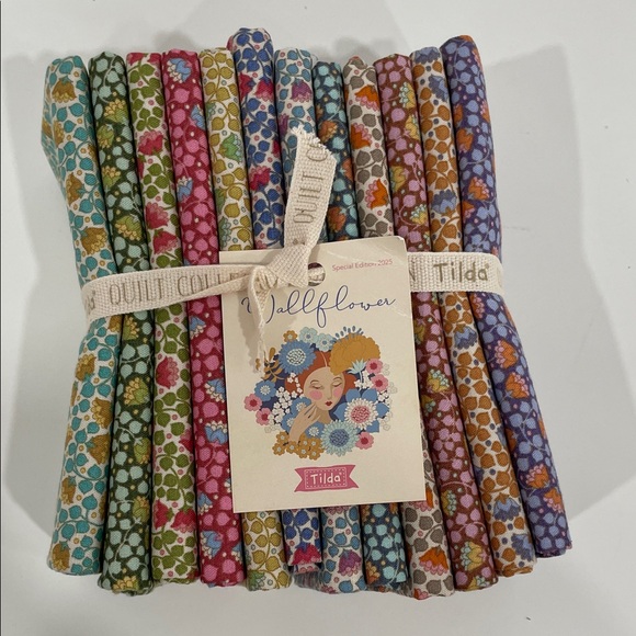 Tildon | Office | New Tilda Wallflower Fabric Collection Fat Quarter ...